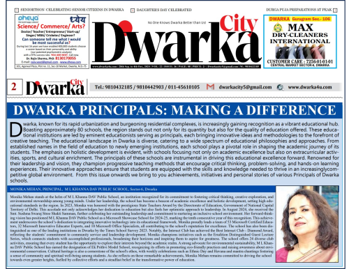 Welcome M.L. KHANNA DAV PUBLIC SCHOOL , Dwarka