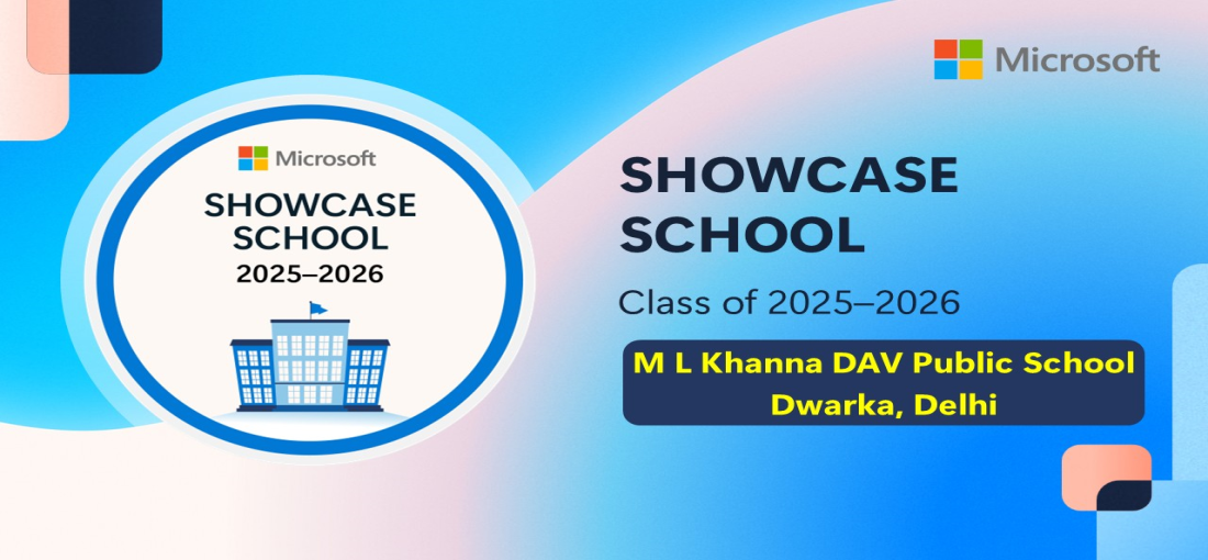 Welcome M.L. KHANNA DAV PUBLIC SCHOOL , Dwarka